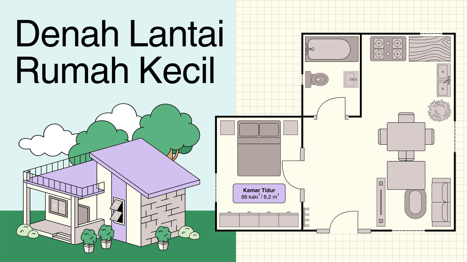 Pembuat Denah Layout Kantor Gratis | Canva