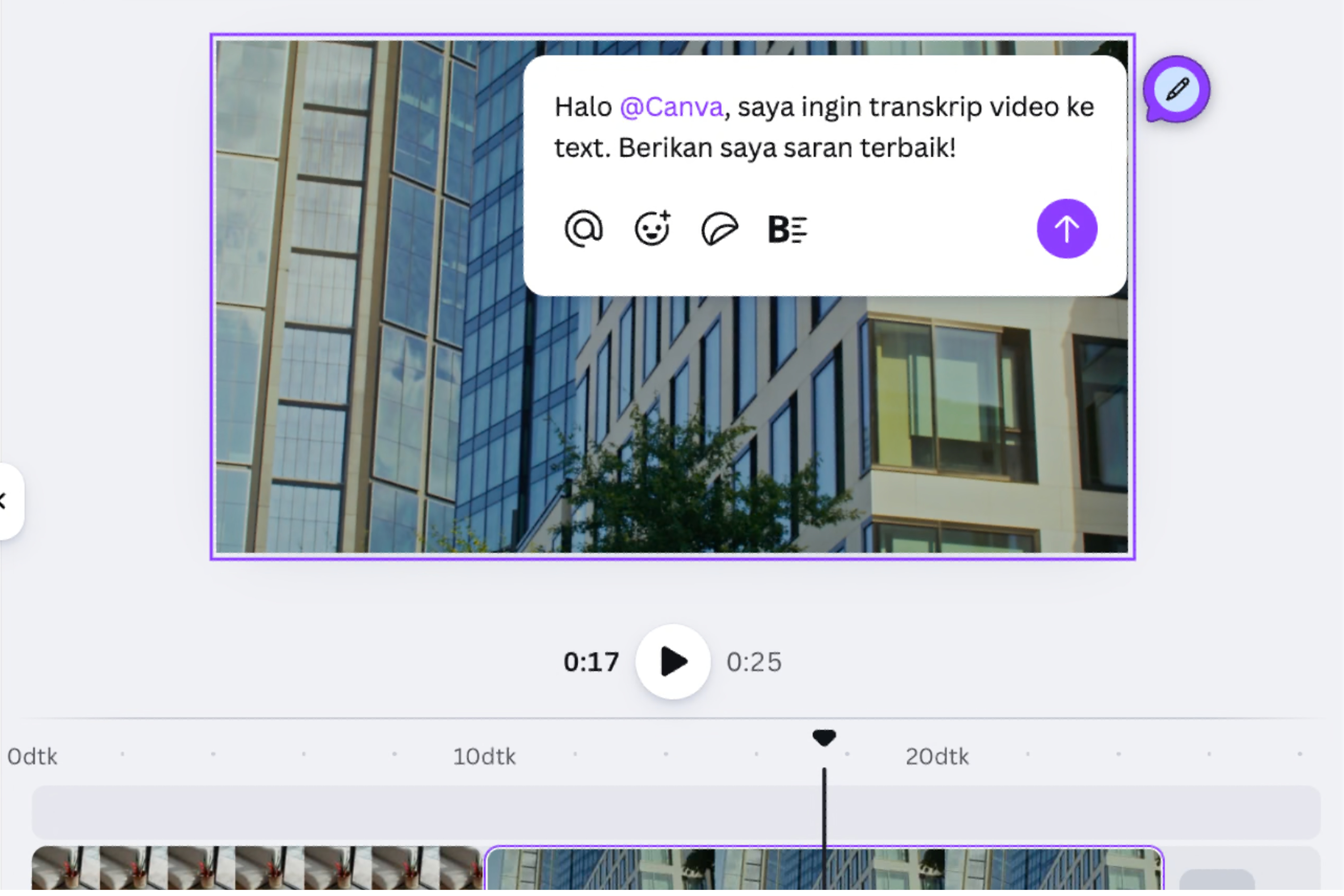 Transkrip Video ke Text Online secara Gratis | Canva