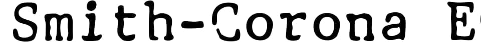 30 free typewriter fonts