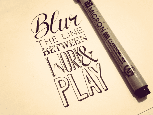 Example Of Lettering Design