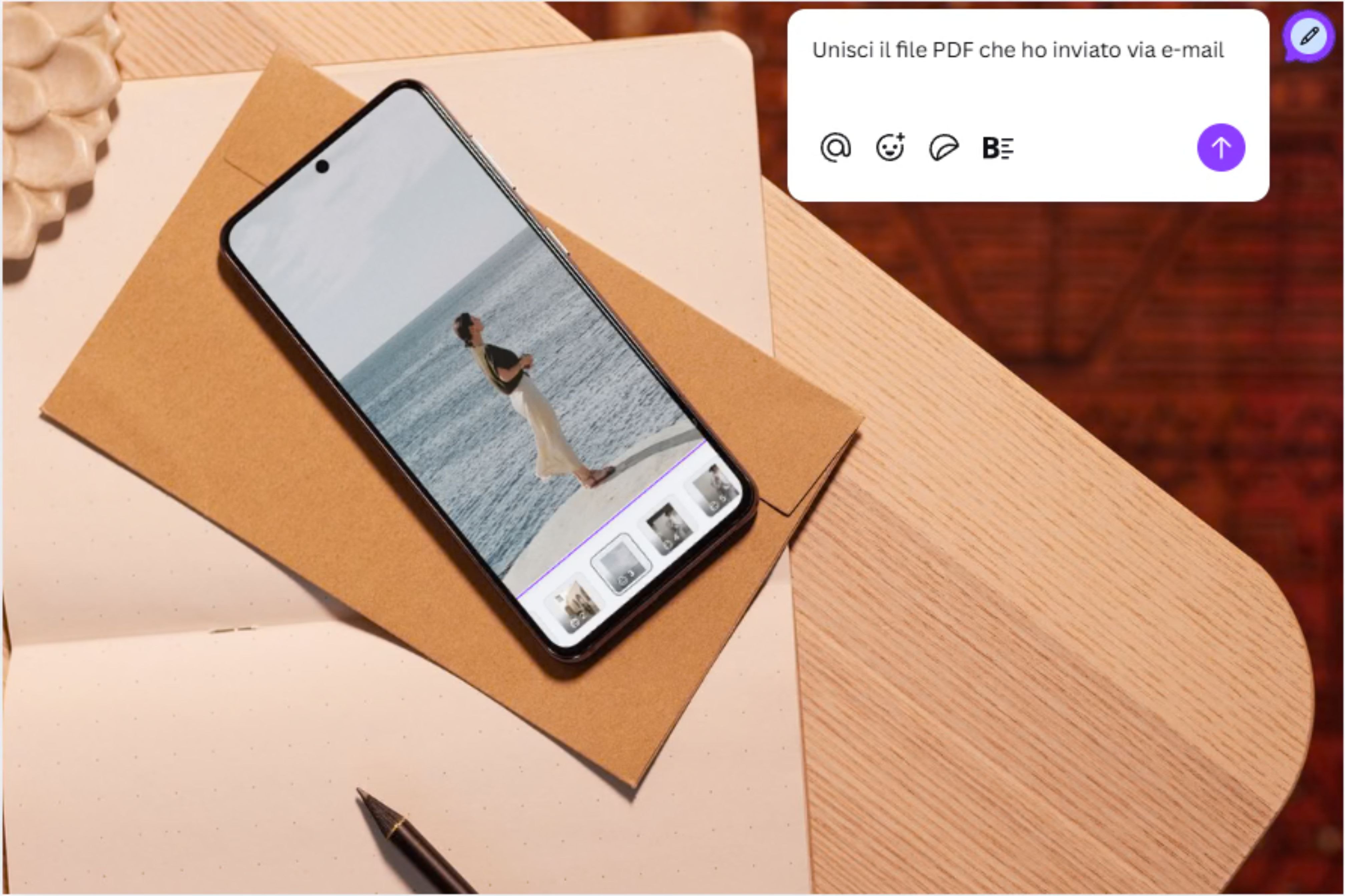 Unisci PDF online: strumento per unire PDF gratis | Canva