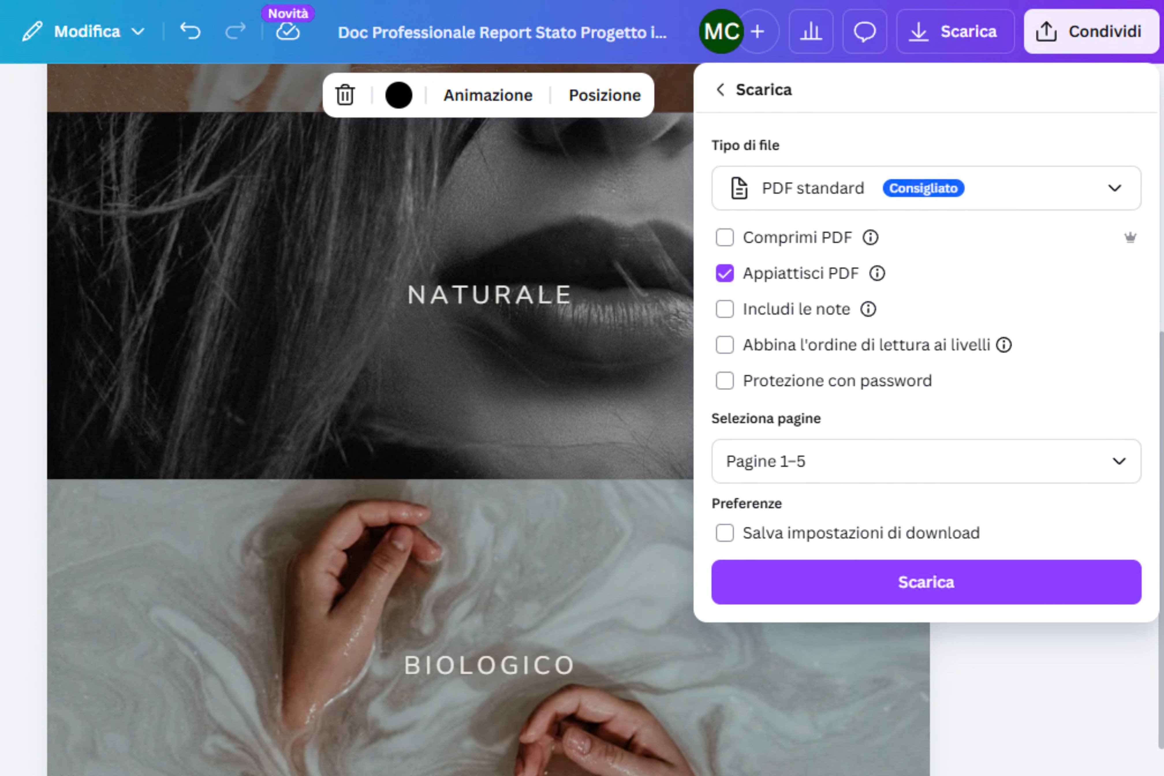 Dividi PDF online gratis: separa ed estrai pagine PDF | Canva