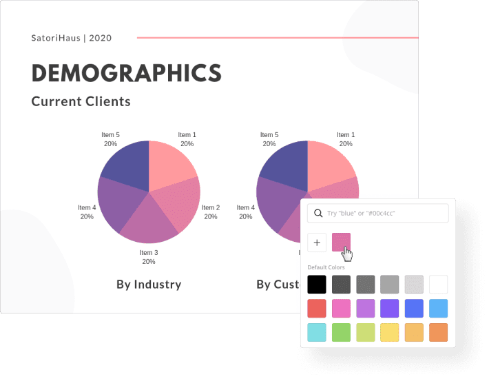 Gráfica de pastel gratis - Crea gráficas de pastel online