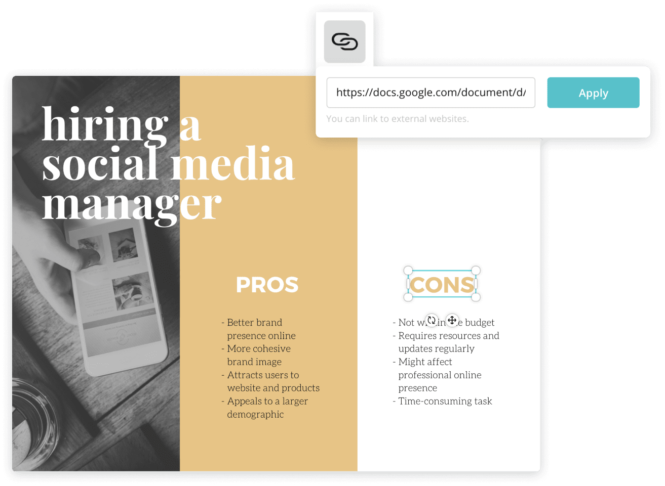 Diseña un diagrama de T personalizado - Canva