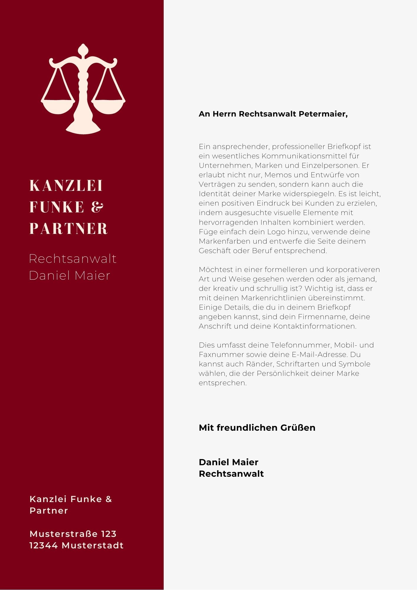 30 Vorlagen für ein modernes & schickes Briefkopf-Design