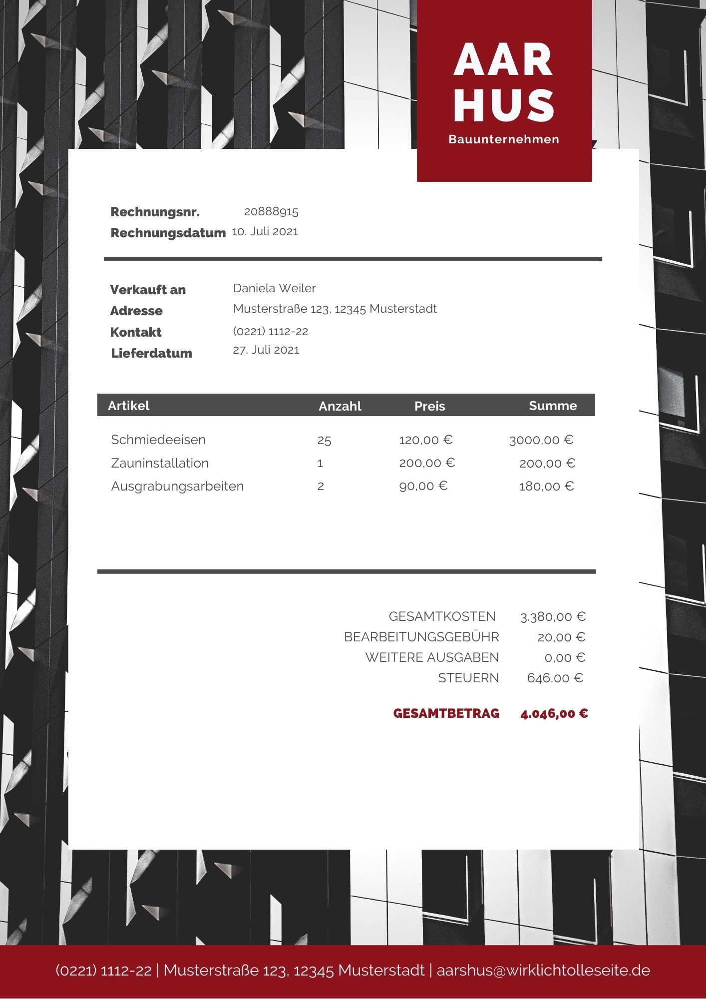 30 Vorlagen für ein modernes & schickes Briefkopf-Design