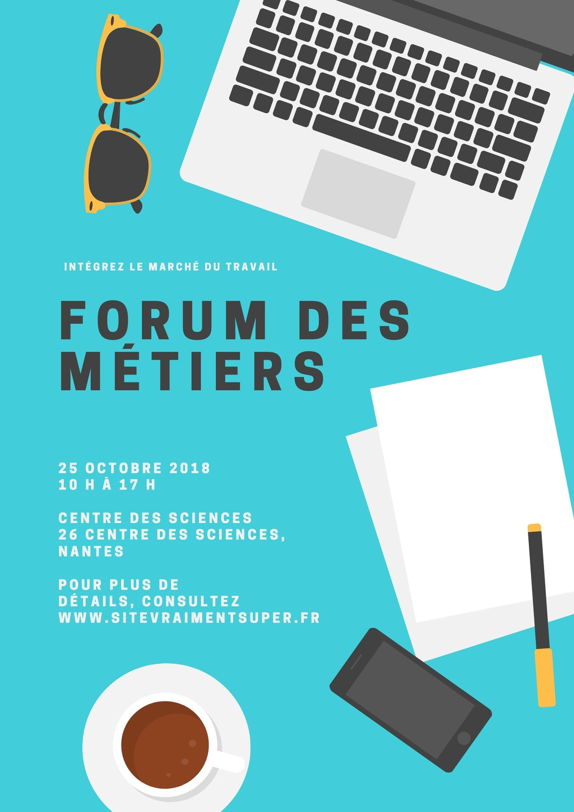 Créer une affiche de porte de classe gratuitement en ligne - Canva