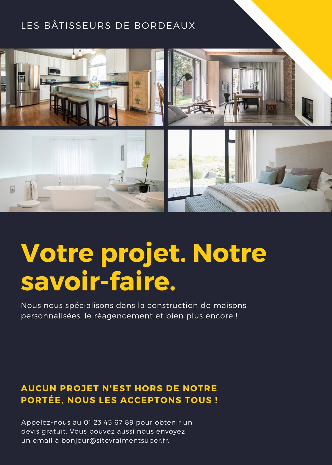 Flyer pas chers & gratuit en ligne +1000 modèles ! - Canva