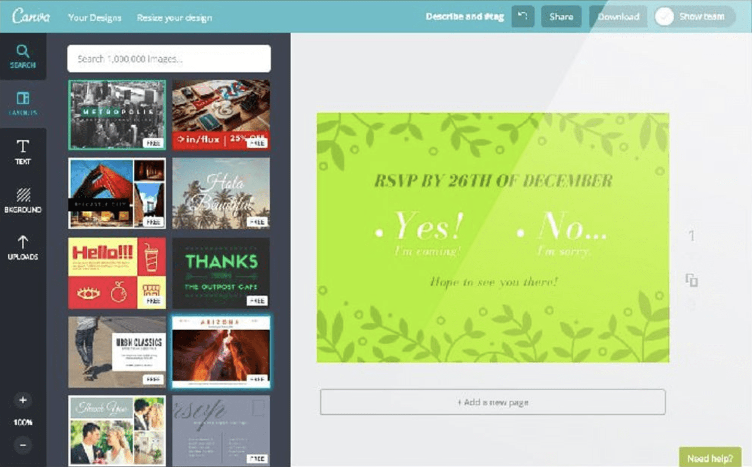 Create Your Own Rsvp Postcard Canva