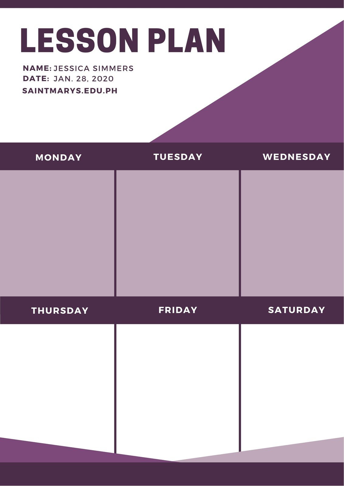 Free Art Lesson Plan Maker: Design a Custom Plan in Canva