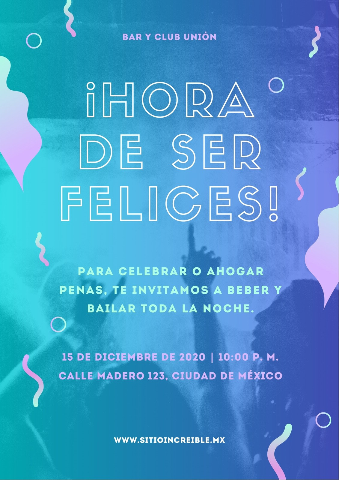 Diseña épicos flyers para fiesta gratis con Canva