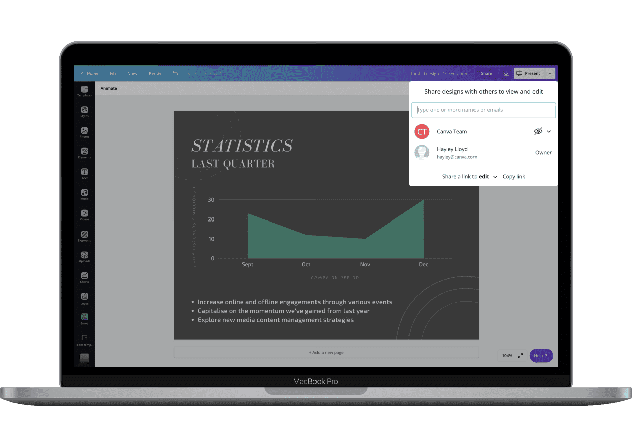 Free Area Chart Maker - Create Online Area Charts in Canva