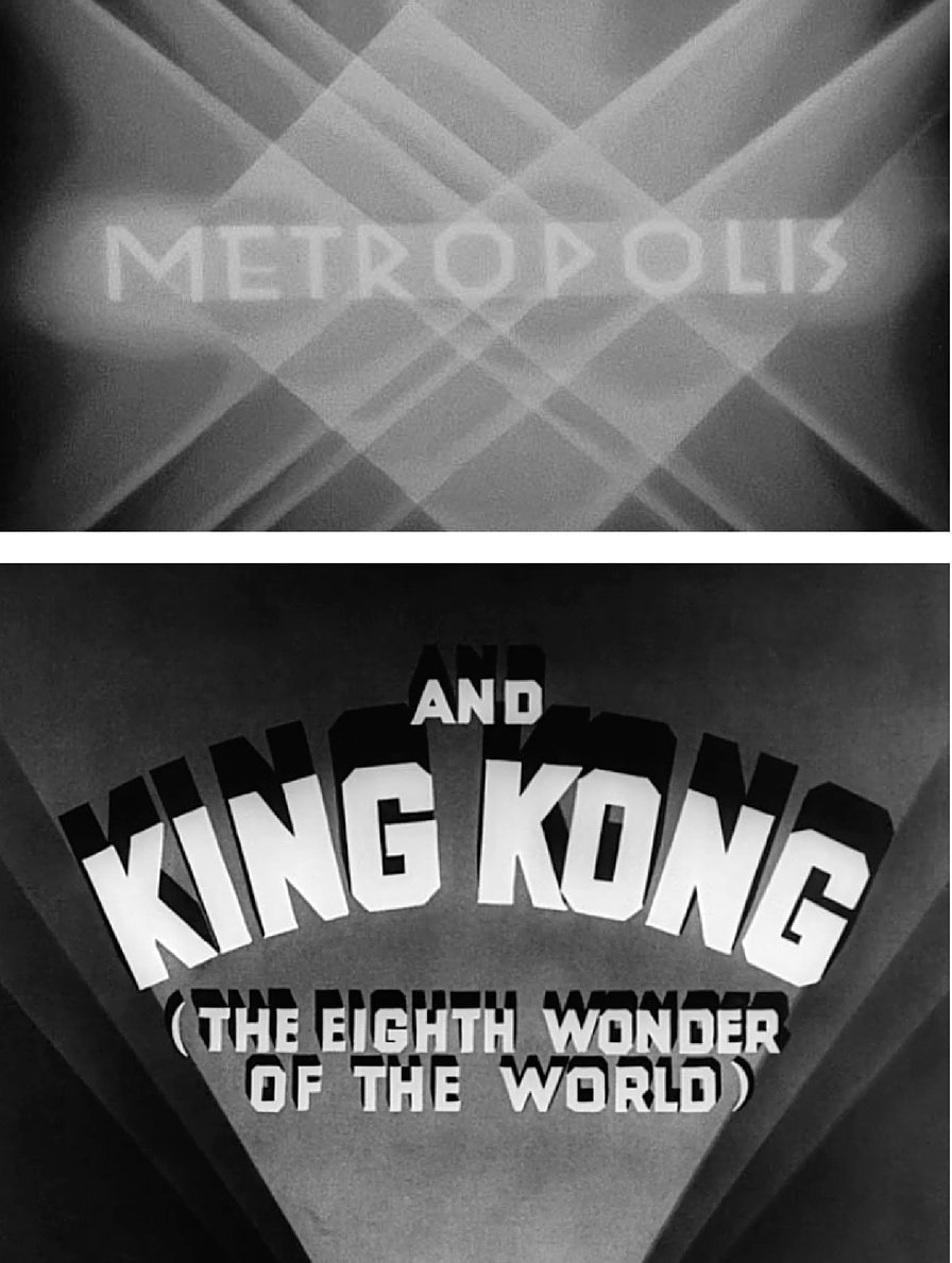 The art of film title design throughout cinema history
