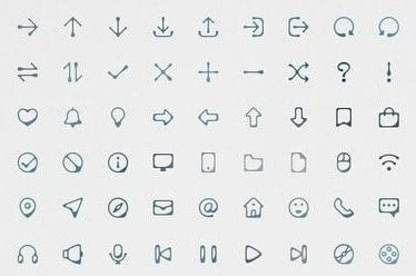 60 free outline icon sets perfect for contemporary designs