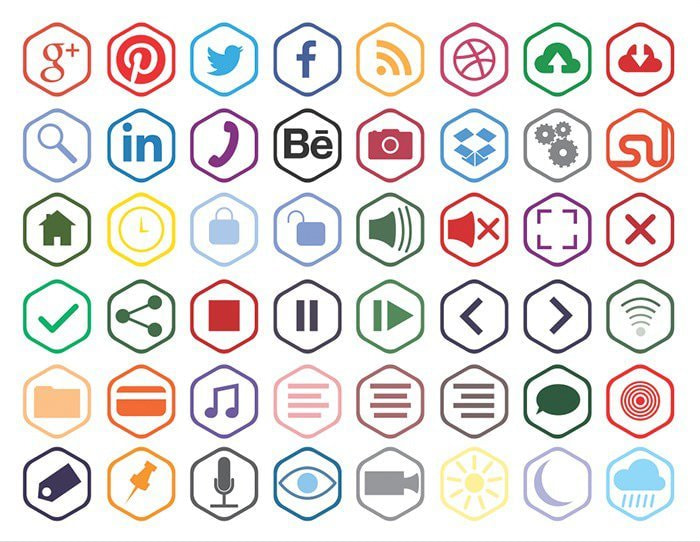 60 free outline icon sets perfect for contemporary designs