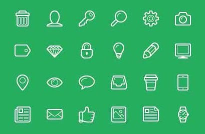 60 free outline icon sets perfect for contemporary designs