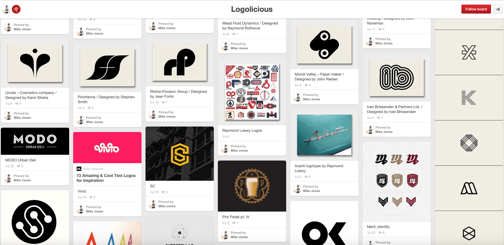 70 awesome design boards to follow on Pinterest
