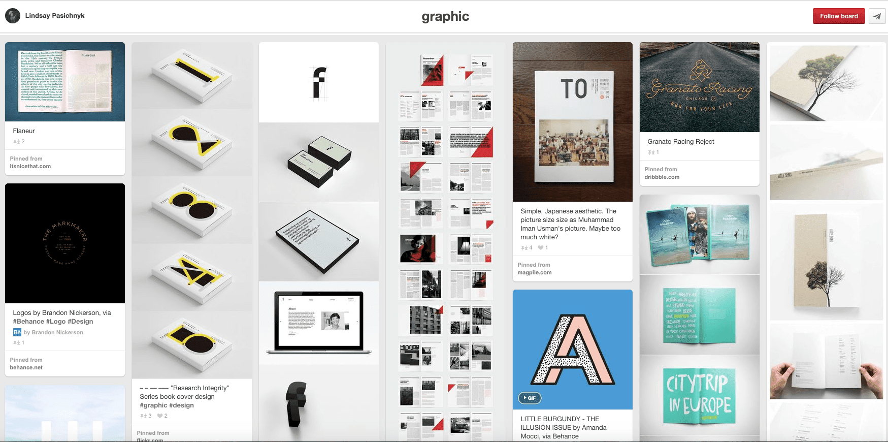 70 awesome design boards to follow on Pinterest