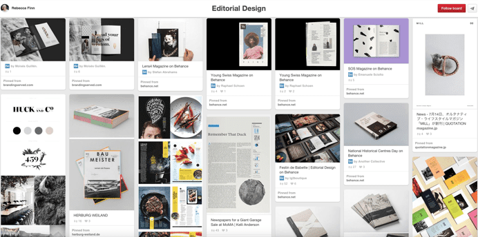 70 awesome design boards to follow on Pinterest