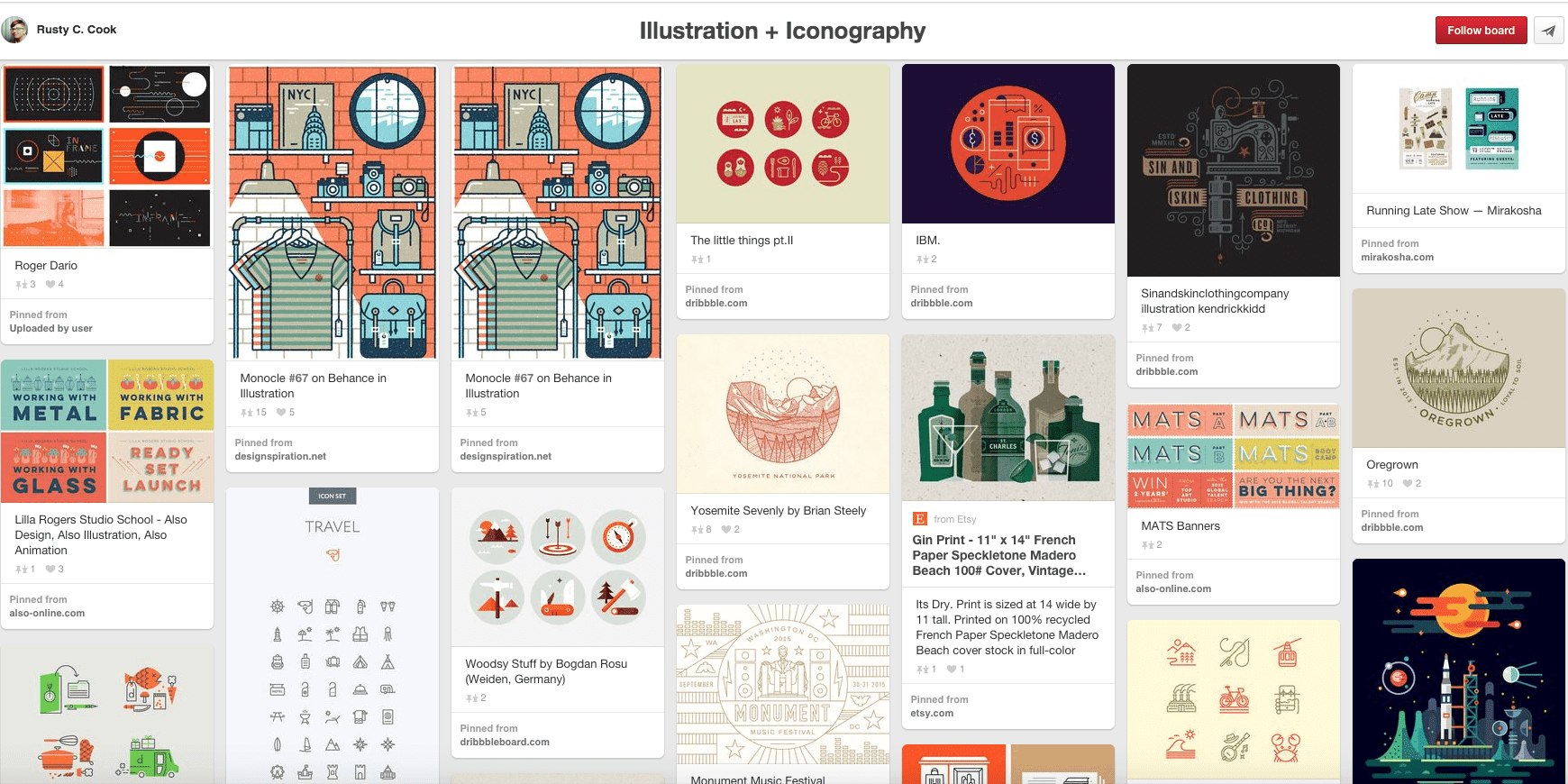 70 awesome design boards to follow on Pinterest