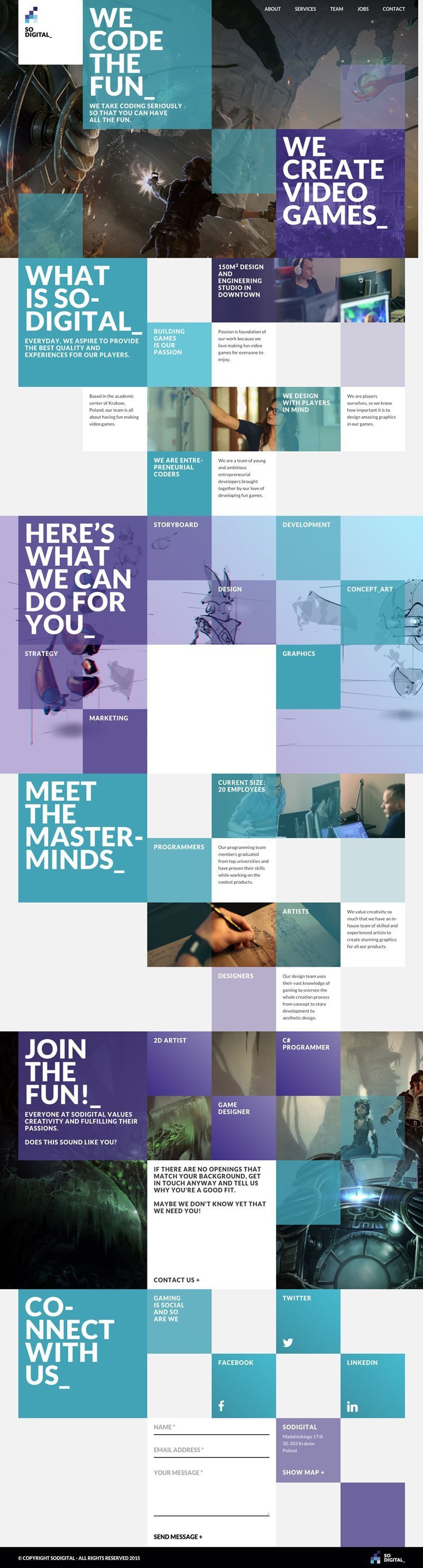 Best website layout ideas and examples