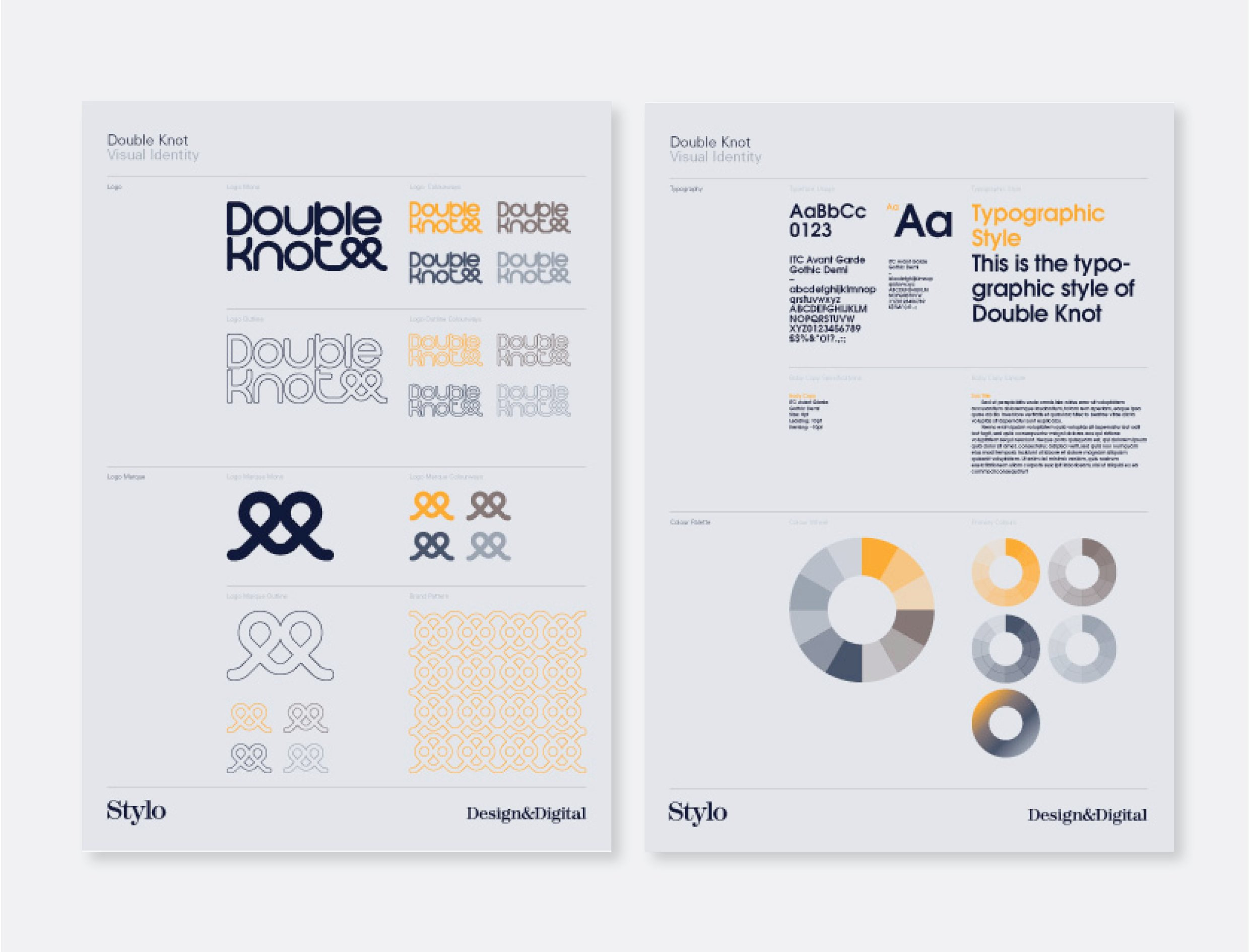 Paper Party Supplies Stationery Brand Style Guide Canva Template 