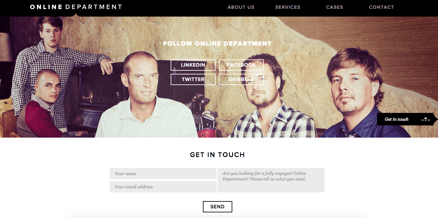 40 of the best contact us page ideas | Canva