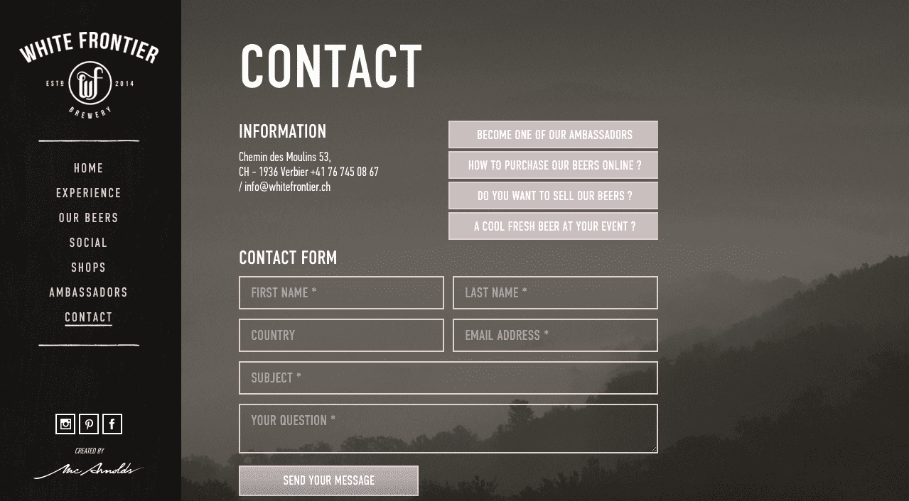 40 of the best contact us page ideas | Canva