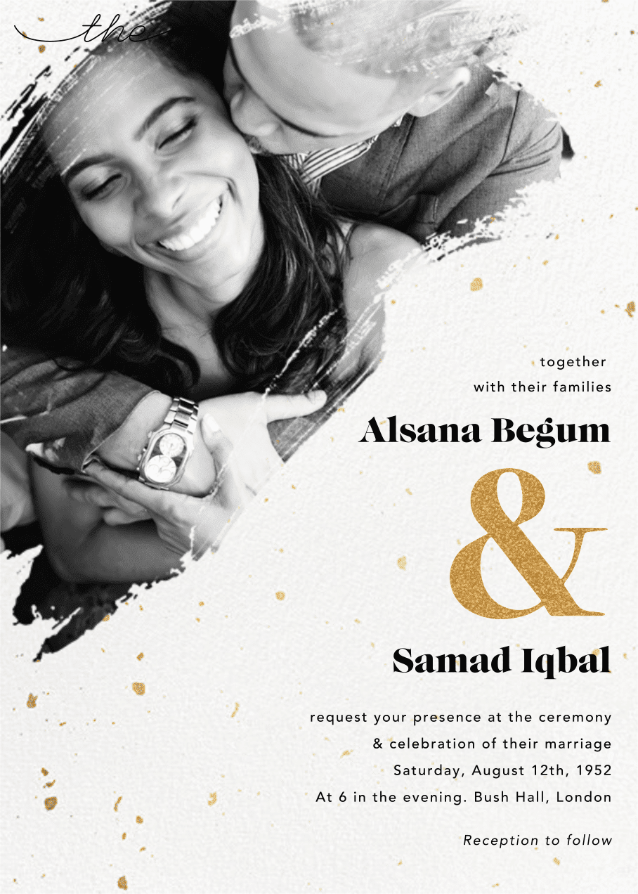 How to design a wedding invitation from scratch