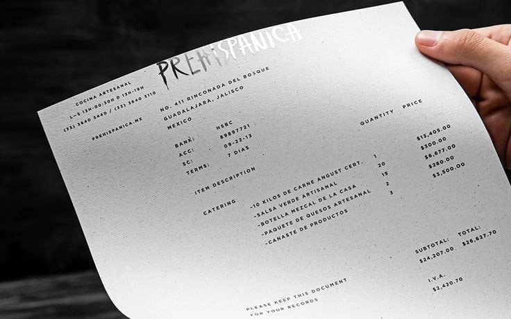 Invoice Design: 50 Examples To Inspire You