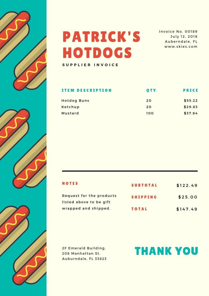 Invoice Design: 50 Examples To Inspire You
