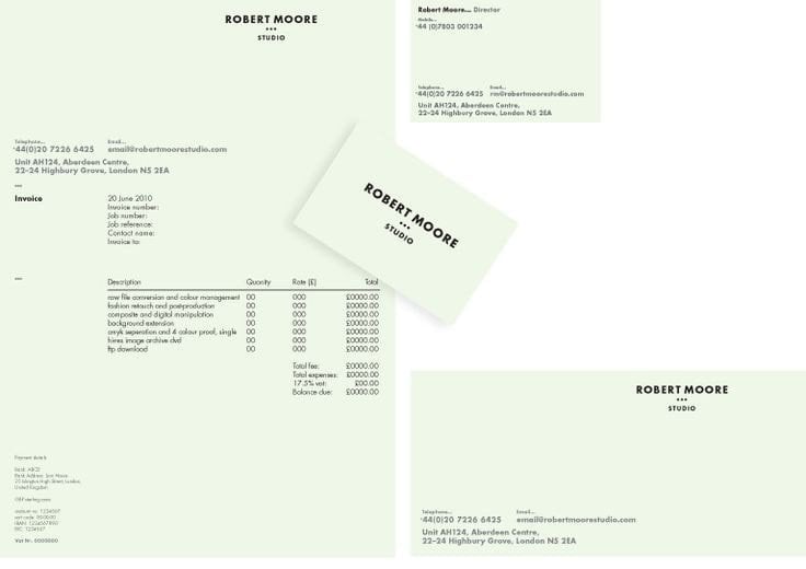 Invoice Design: 50 Examples To Inspire You