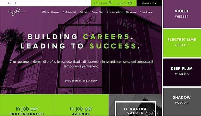 Designer-approved website color schemes