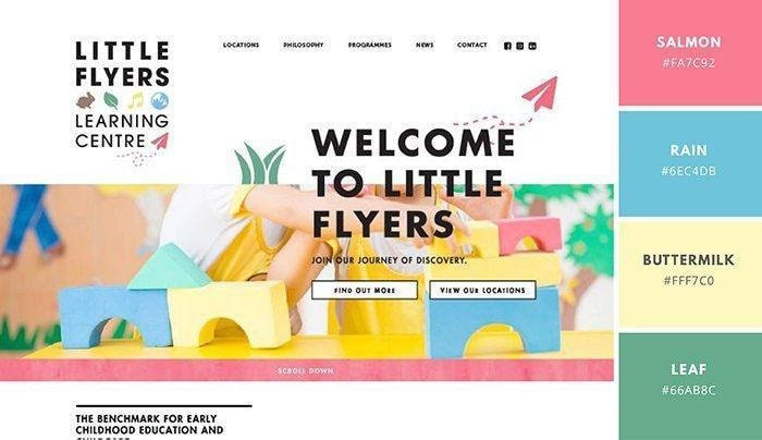 Designer-approved website color schemes