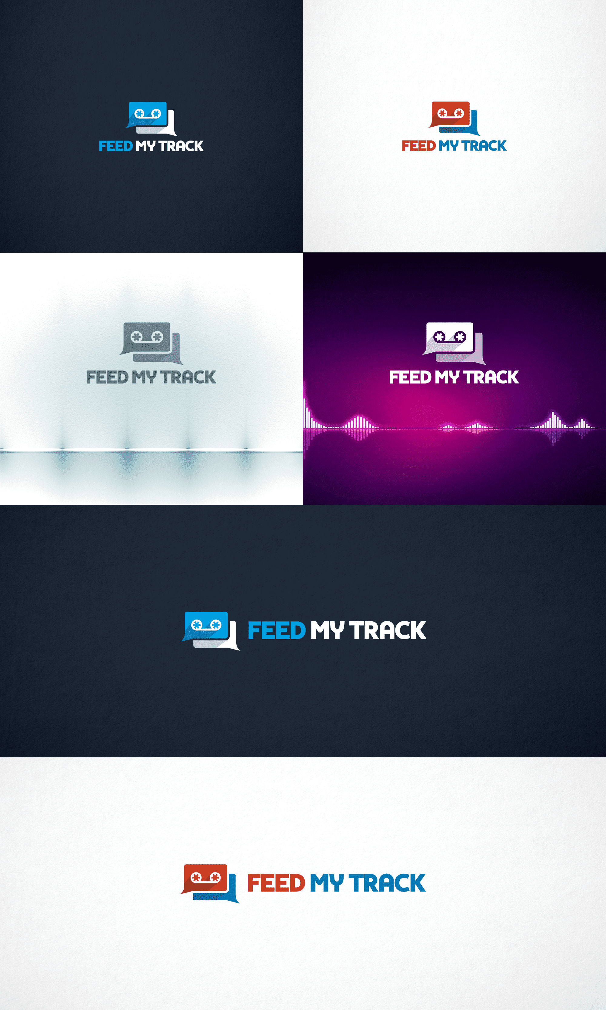 30 flat logo ideas | Canva