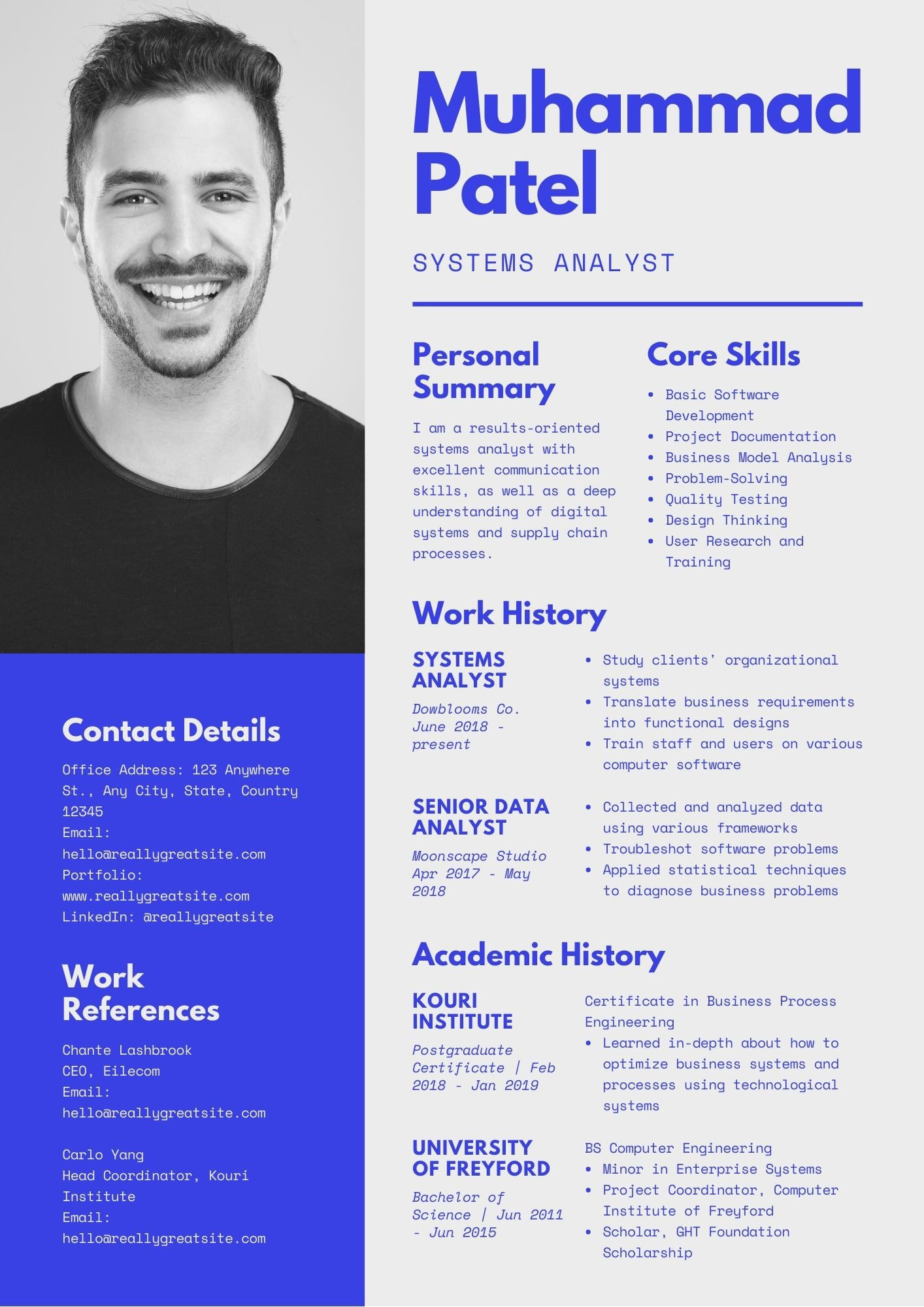 Cv Template Canva Resume Examples My XXX Hot Girl