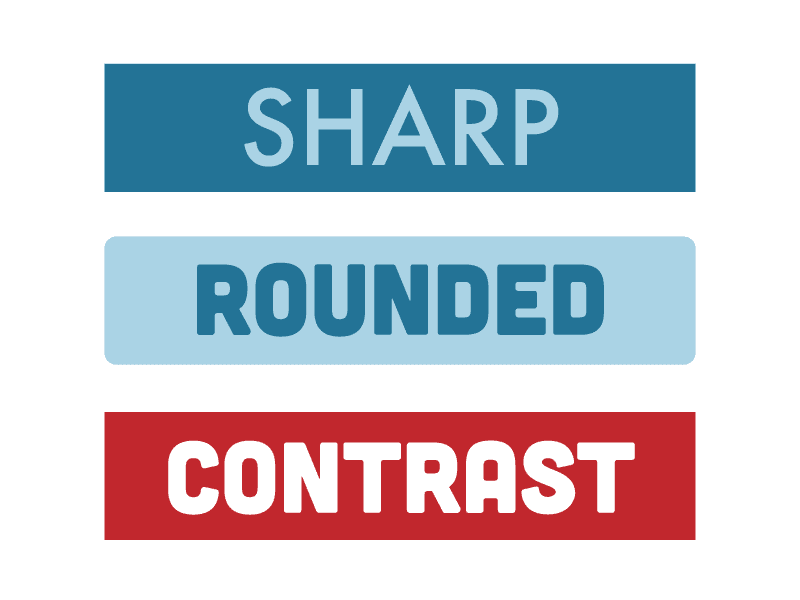 Designing with contrast: 20 tips from a designer