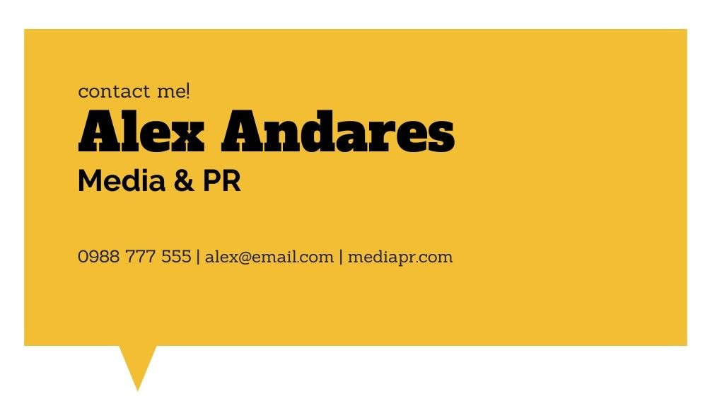 How to design a business card