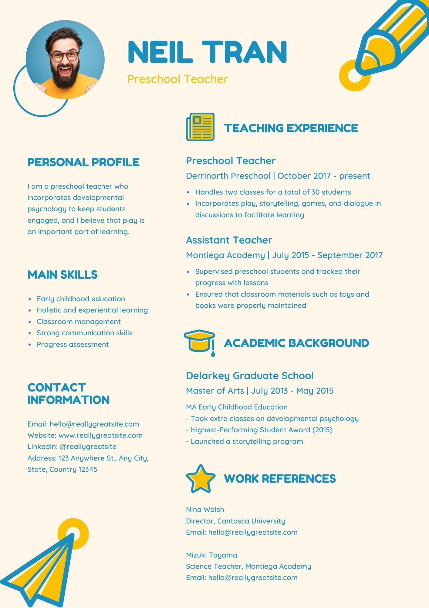 How to write a resume | Canva