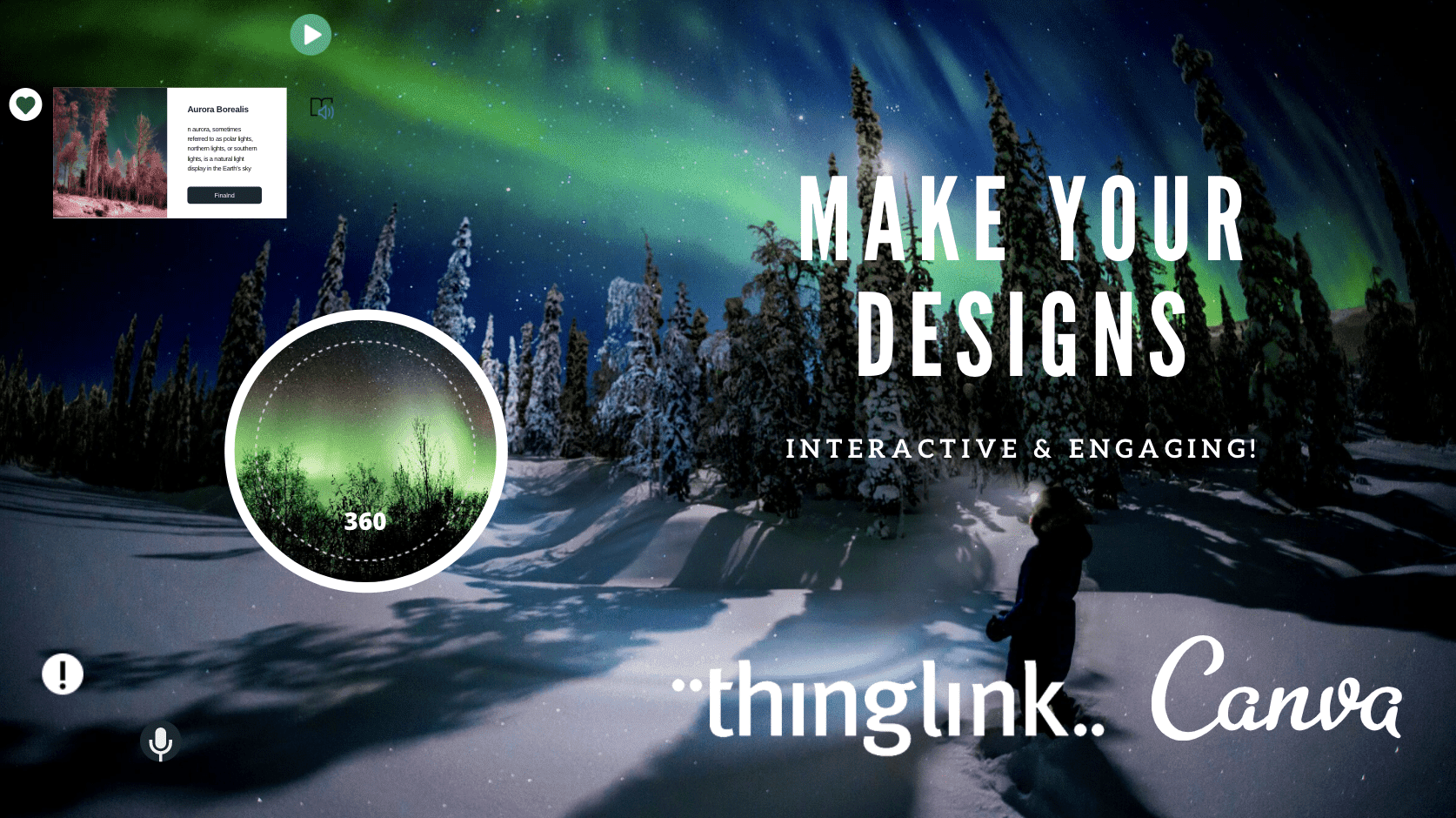 How to app smash Canva and ThingLink to make designs interactive and engaging