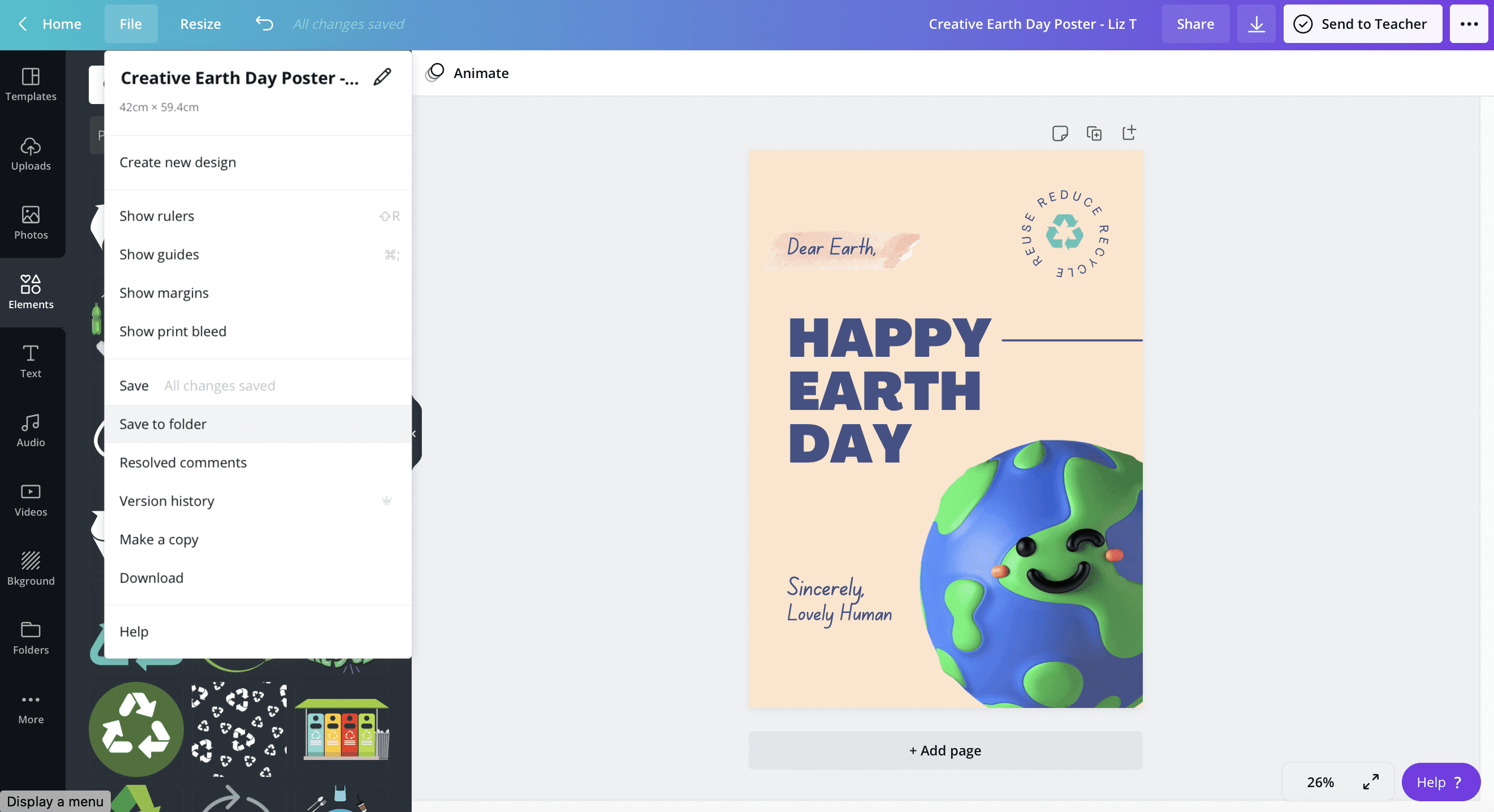 How to run a school or district-wide Earth Day Poster contest with ...
