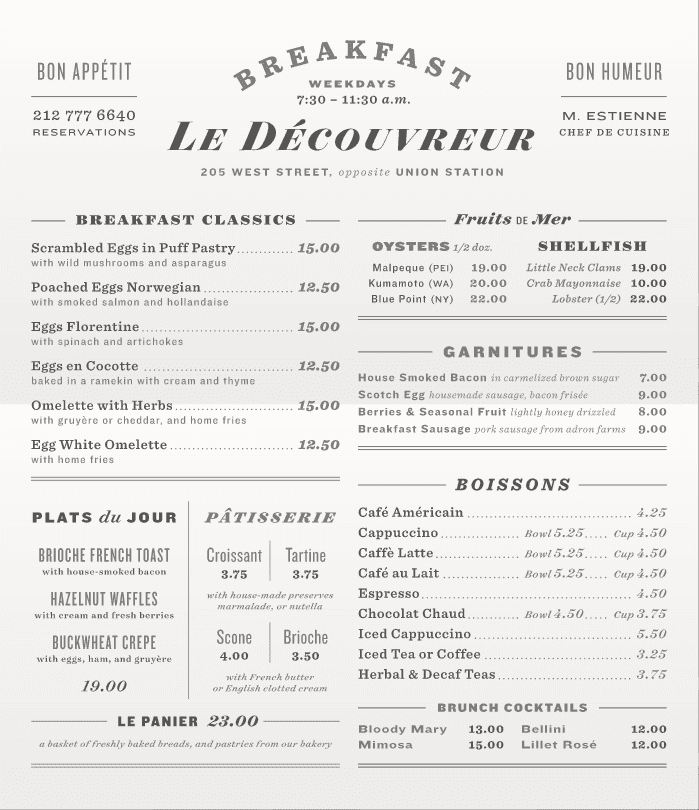 10 hacks usados en el diseño de menús para que ordenes más