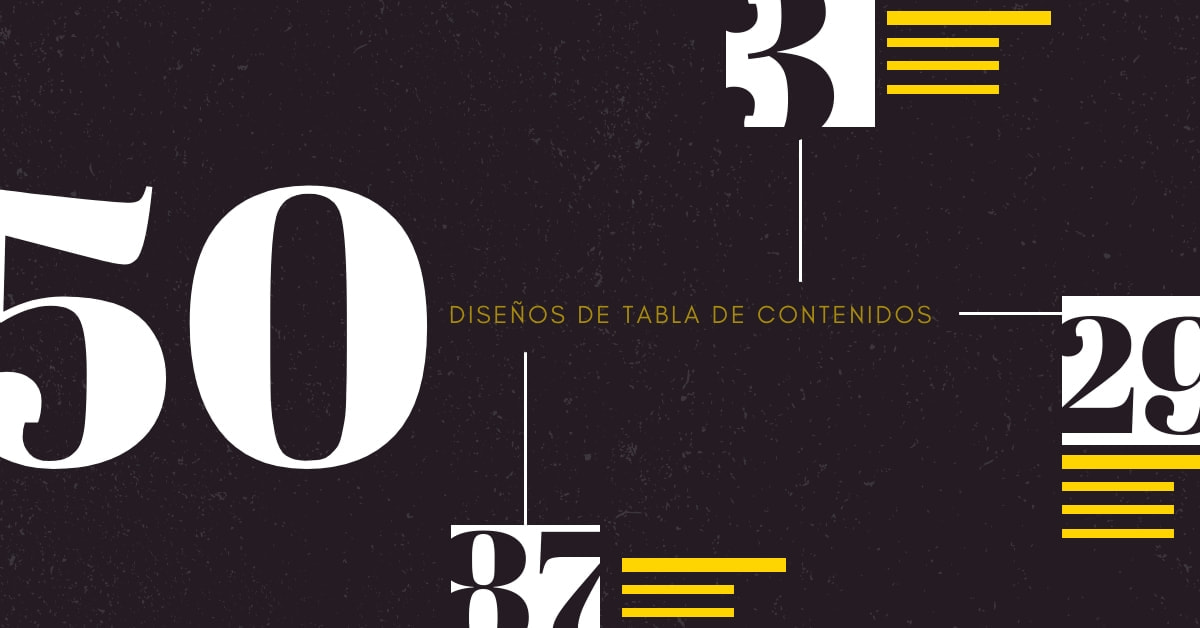 Cómo hacer un índice deslumbrante: 50 ideas para inspirarte