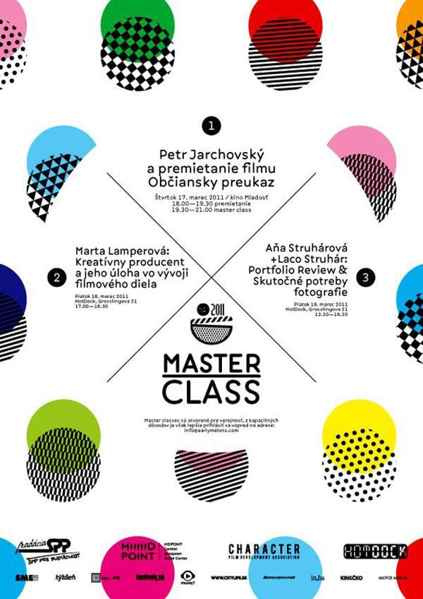 50 Hermosos usos de patrones geométricos en diseño gráfico