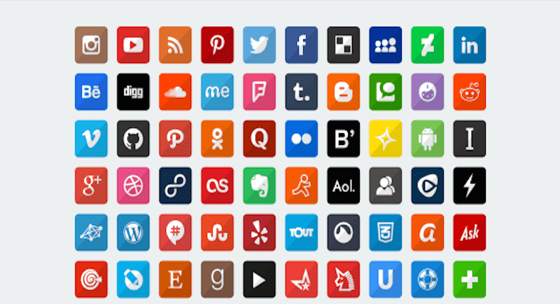 Los 22 mejores paquetes de iconos para redes sociales gratis