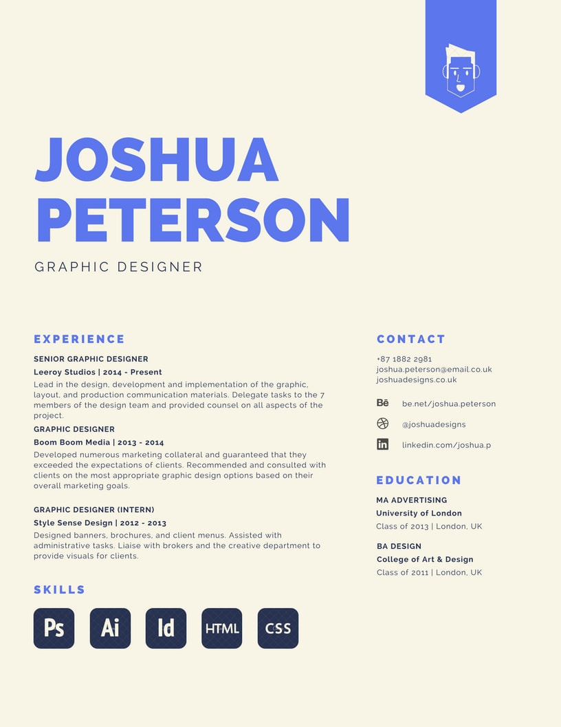 CV Design & Graphique : 20 modèles tendance à découvrir ! | Canva