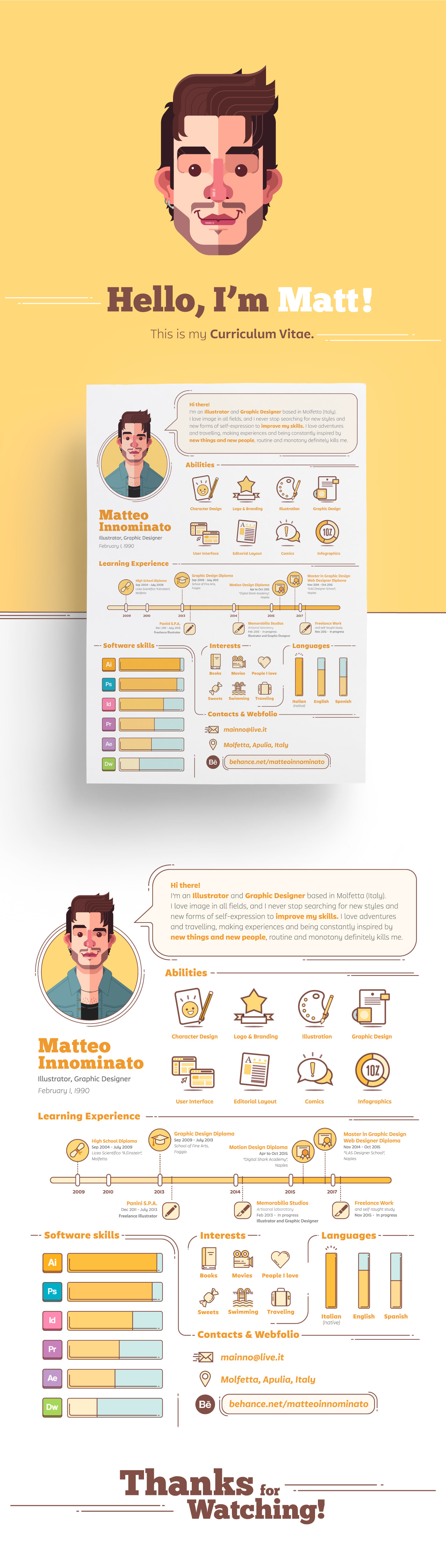 CV d'étudiant : 50 modèles tendance et originaux ! - Canva