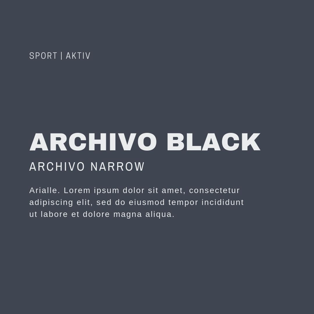 20 moderne Schriftarten für deine Marke