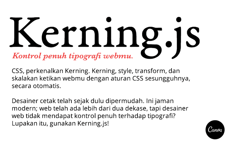 Sebuah Panduan untuk Pemula tentang Kerning Layaknya Seorang Desainer - Canva