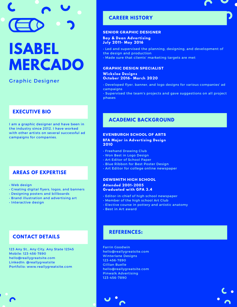 Format resume terbaik untuk dicoba di 2020 | Canva